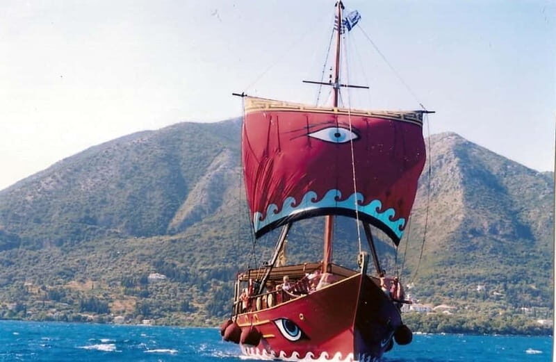 Nydri: Sailing Through History. Daily Cruise with Beach BBQ - Key Points