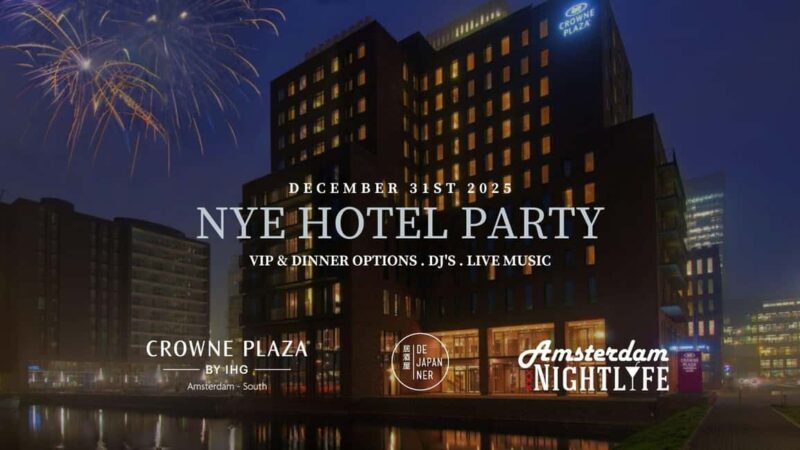 NYE Hotel Party 2025-2026: Crowne Plaza Amsterdam - South - Key Points