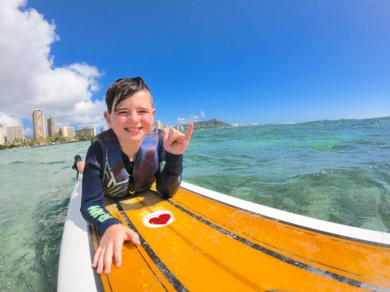 Oahu: Kids Surfing Lesson in Waikiki Beach (up to 12) - Setting the Scene: Waikiki Beach and Surfer Girl Academy