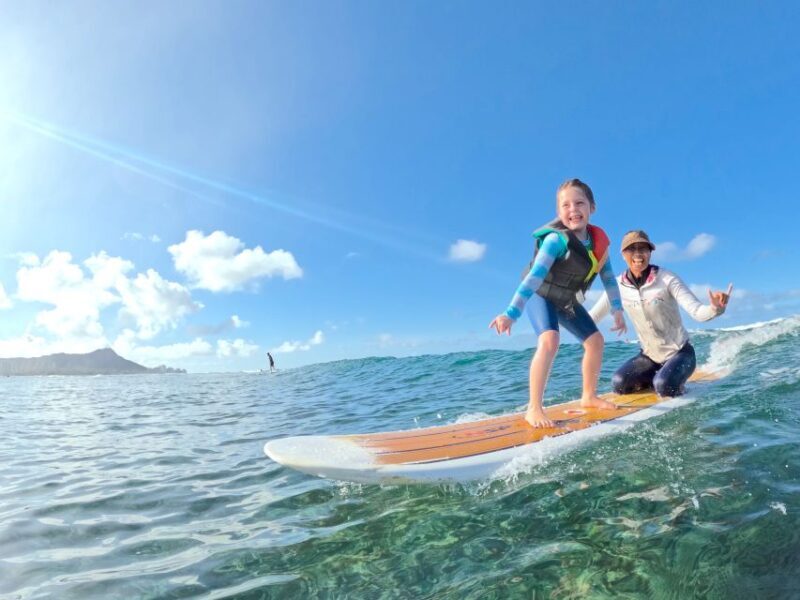 Oahu: Kids Surfing Lesson in Waikiki Beach (up to 12) - The Tandem Experience: Building Confidence and Fun