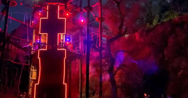 Oahu: Night Ninja Adventure Course - Key Points