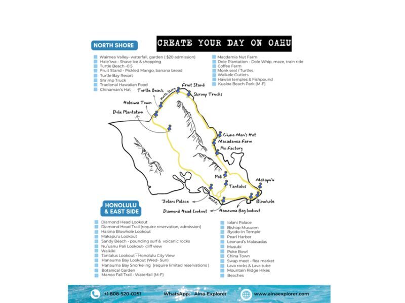 Oahu: Private Tour-Circle Island-Customizable - FAQ