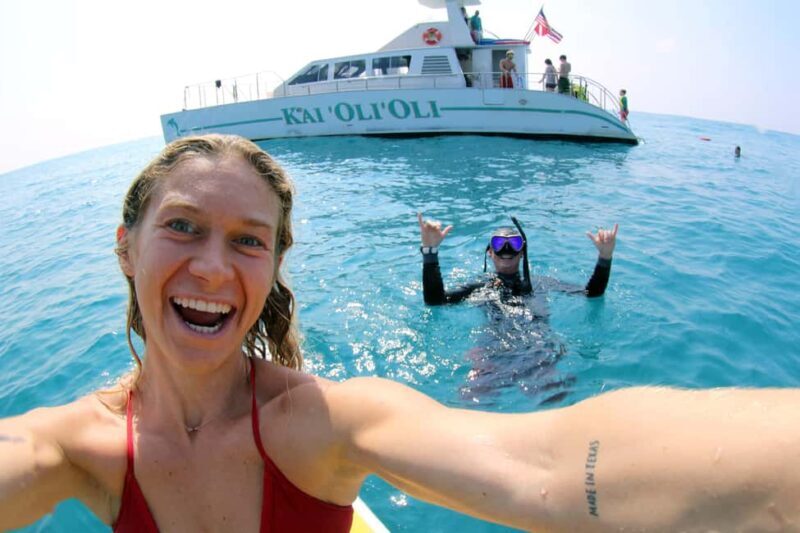 Oahu: Snorkeling & Dolphin Watch Cruise w/ Luau Style Buffet - Oahu: Snorkeling & Dolphin Watch Cruise w/ Luau Style Buffet – An Authentic Ocean Adventure