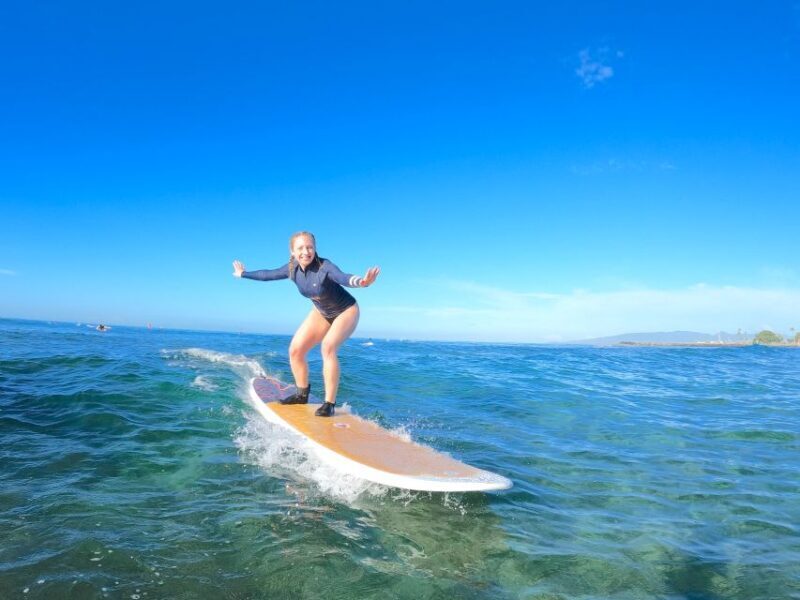 Oahu: Surfing Lessons for 2 People - Key Points
