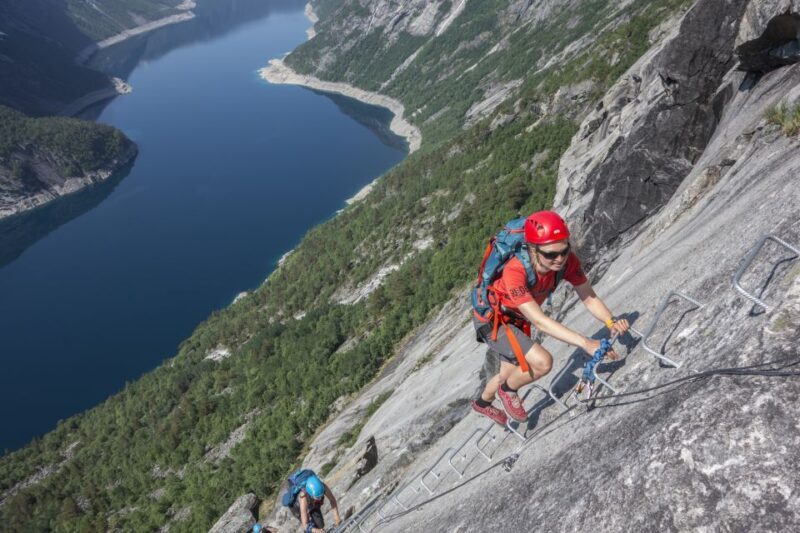 Odda: Full-Day Trolltunga Hiking, and Climbing Tour - Key Points