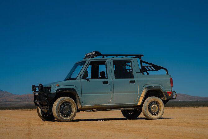 OFF-ROAD Tour, Seven Magic Mountain Guided Tour - The Experience: From Vegas to Art in the Desert
