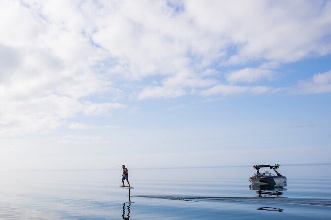 Off-Water Electric Hydrofoil Surfboard  Premium eFoil Adventures - Authentic Experiences from Participants