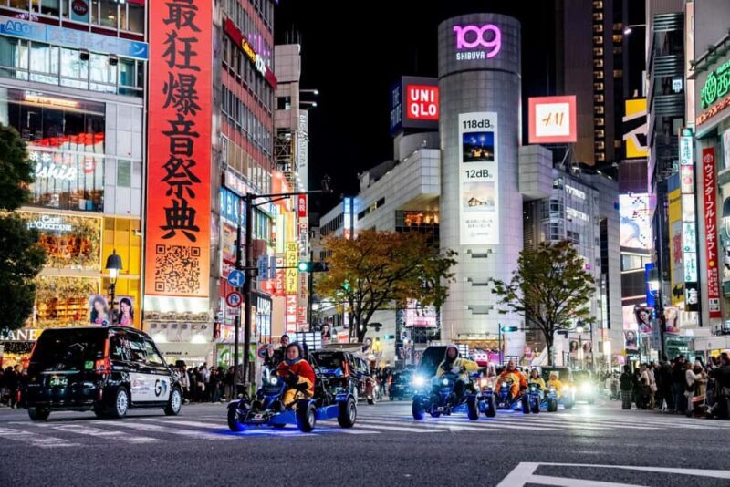 Official Japan Go-Kart Through Shibuya / Shinjuku - The Driving Experience