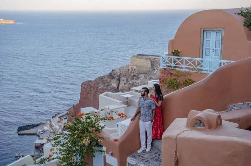Oia: Couple Photoshoot Seprate Entrance to Blue Dome - The Experience: What You’ll Truly Take Away