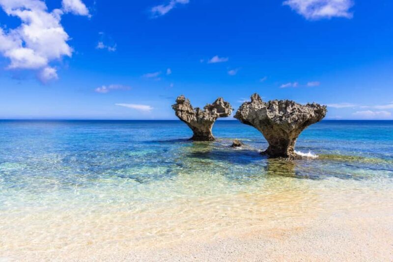 Okinawa: Churaumi Aquarium, Manzamo, Kouri Island Tour - Key Points