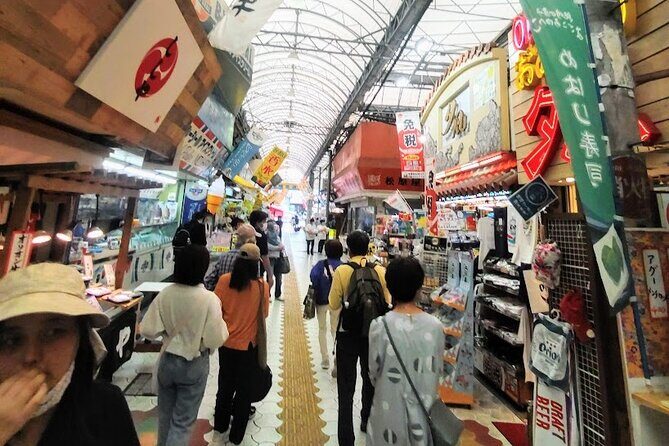Okinawa Hot spot walk and local food  beer tour(All include) - Key Points