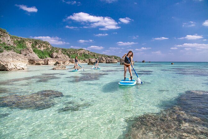 Okinawa Miyako 3set Beach SUP, Snorkeling,Pumpkin Cave,Canoeing - Key Points