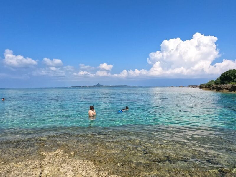 Okinawa Private Gorgeous Beach & Snorkel tour Native English - Key Points