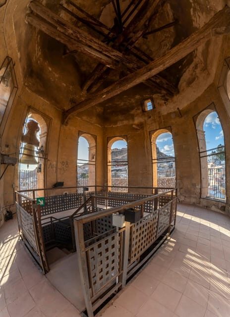 OLD COLLEGIATE CHURCH OF SAN PATRICIO: AUDIO GUIDED VISIT - The Bell Tower: A View Worth Climbing For