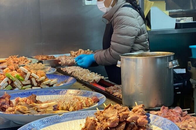 Old Tokyo History Coffee Gardens and Traditional Street Food - Key Points