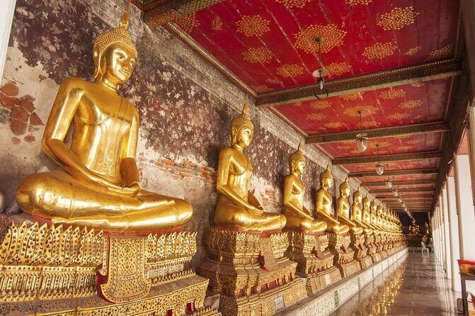 Old Town City Tour of Bangkok with Wat Suthat, Wat Saket & Wat Ratchanadda - Key Points