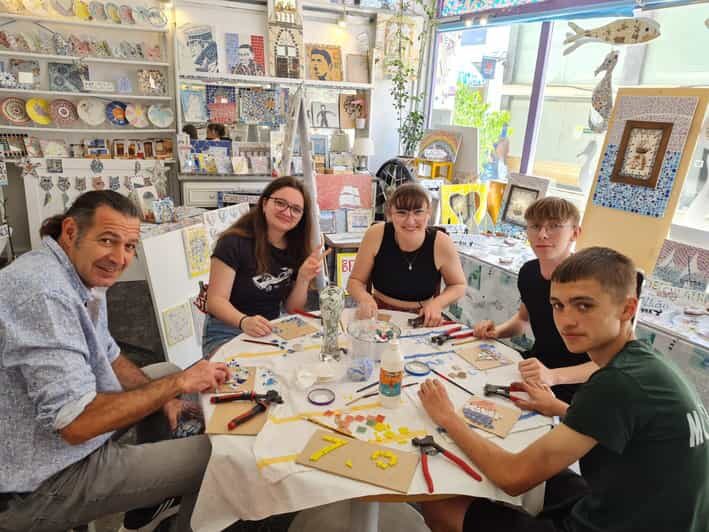 Olhão: Art Mosaic 2 hours Workshop by MosaicOlhão - Key Points