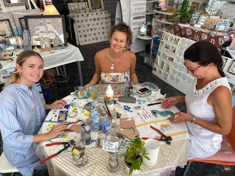 Olhão: Art Mosaic 2 hours Workshop by MosaicOlhão - A Closer Look at the Mosaic Workshop Experience