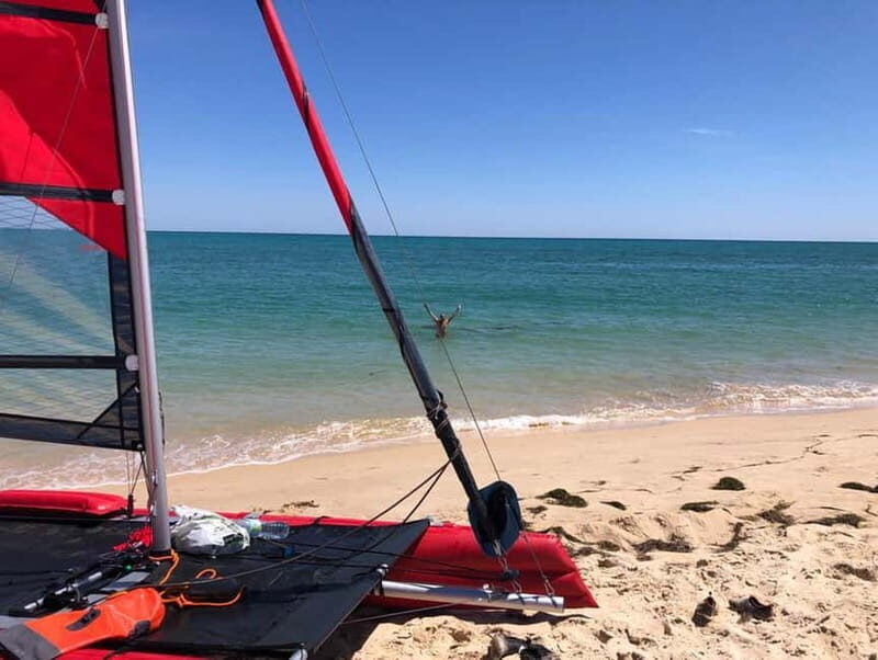 Olhao : sailing tour on a small catamaran on the Ria Formosa - Key Points