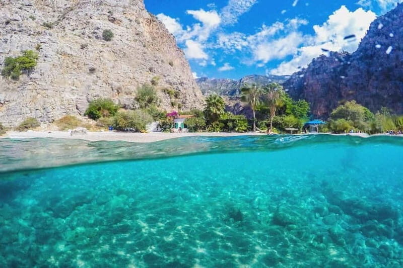 Ölüdeniz: Blue Cave, Butterfly Valley & Lunch Boat Tour - Aquarium Bay: Swimming in Clear Waters