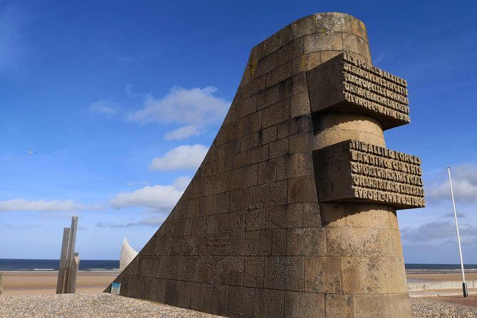 OMAHA Beach - Day trip from Paris to Normandy in a small group (3/7 pax) - Memorial 1st US Infantry Division