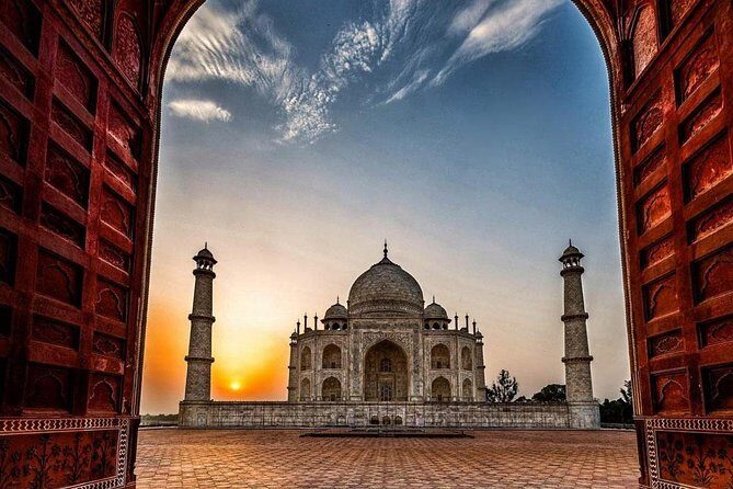 One Day Agra Tour by Car from Delhi - Mehtab Bagh: The Taj’s Rear View