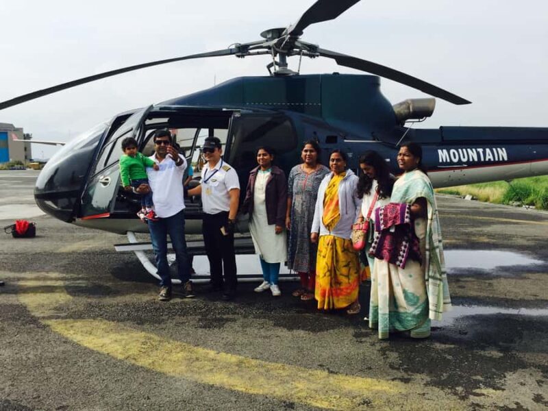 One day Everest Helicopter Tour with Overlanding Tour - A Practical and Exciting Himalayan Adventure