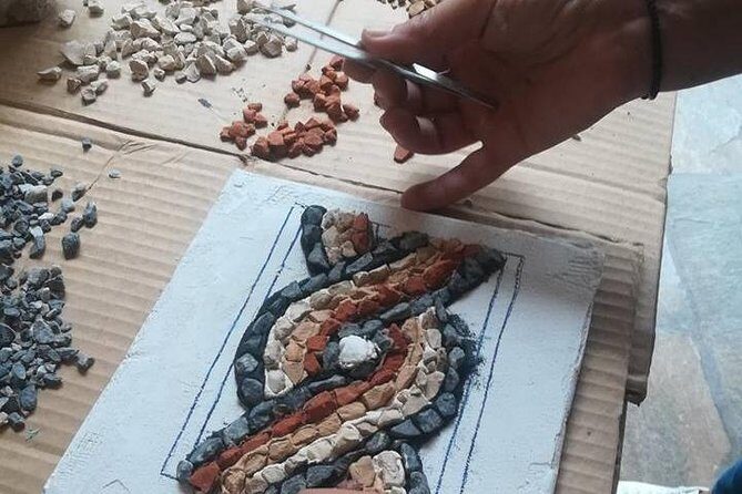One day mosaic workshops in the Southern Peloponnese - Key Points