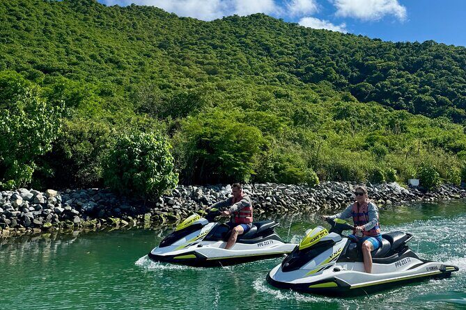 One hour private jet ski tour in Saint Martin with free passenger - Beginning at the Marina: Easy Meeting and Top-Notch Equipment