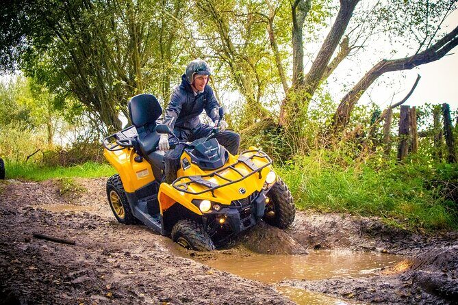 One hour quad ride between Nantes and La Baule - The Sum Up