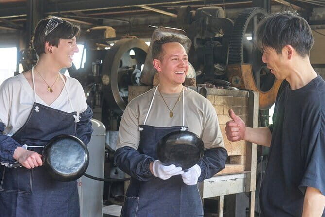 One-of-a-kind frying pan crafting tour - Key Points