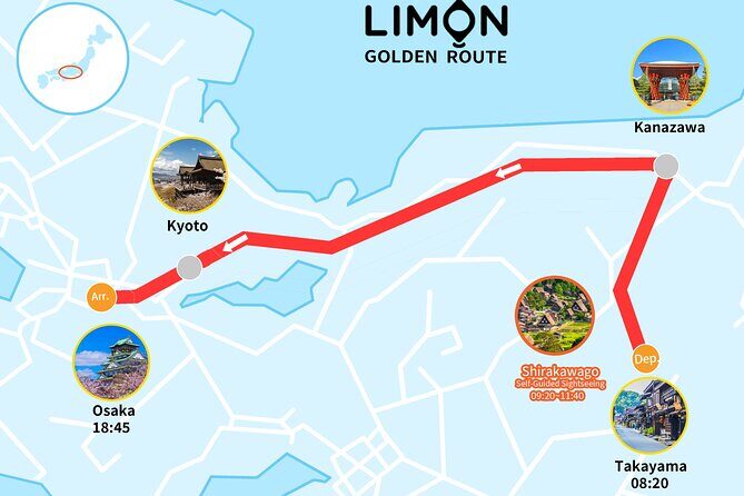 One-Way Bus from Takayama to Osaka via Shirakawago - An In-Depth Look at the Journey