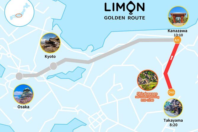 One-Way Bus Ticket: Takayama to Kanazawa via UNESCO Shirakawa-go - Departure from Takayama: Early Morning Comfort