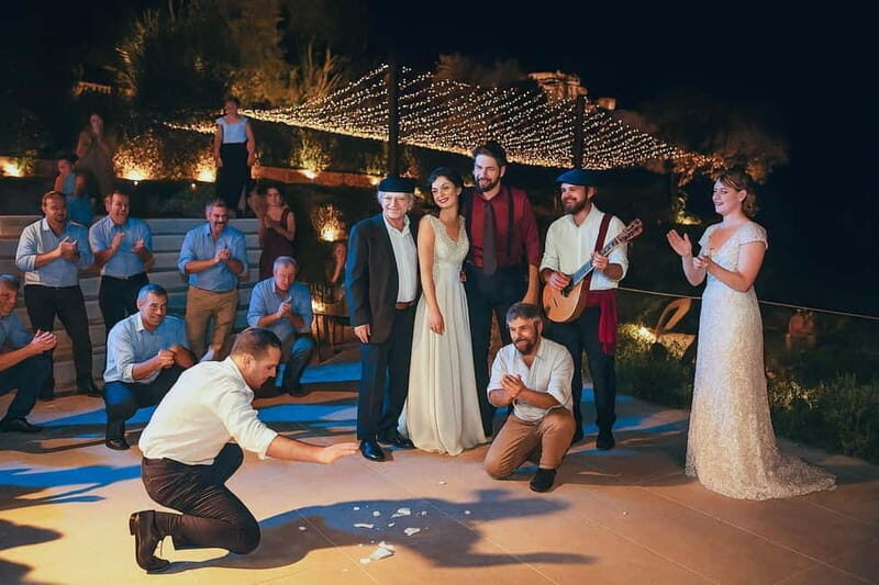 OPA! Athens Wedding Party - Live Show FOOD & DRINKS - The Sum Up