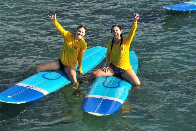 Open Group Surfing Lesson in Waikiki, Oahu - Key Points