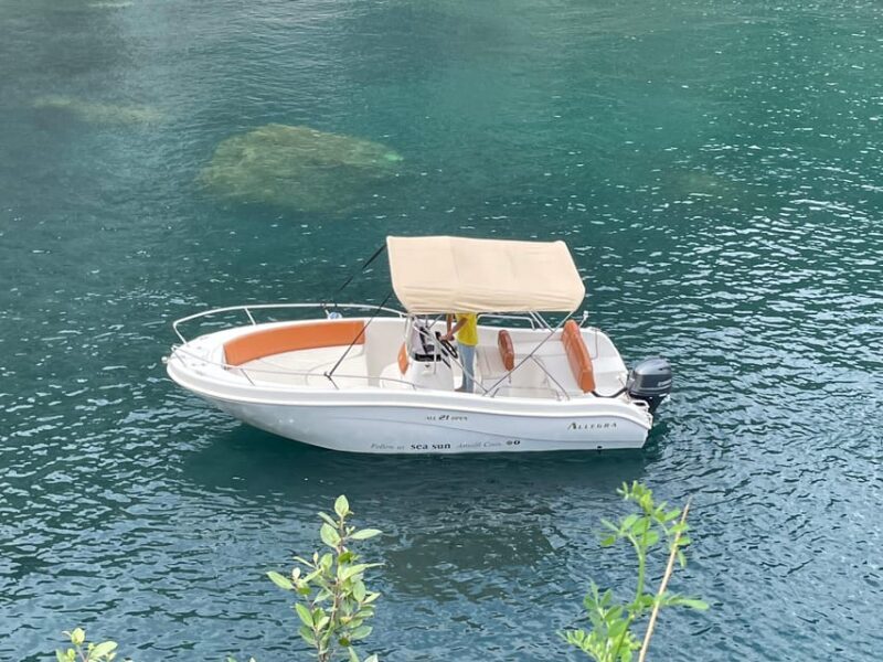Open Motorboat Rental Allegra 21 Amalfi Coast - Why This Experience Carries Value