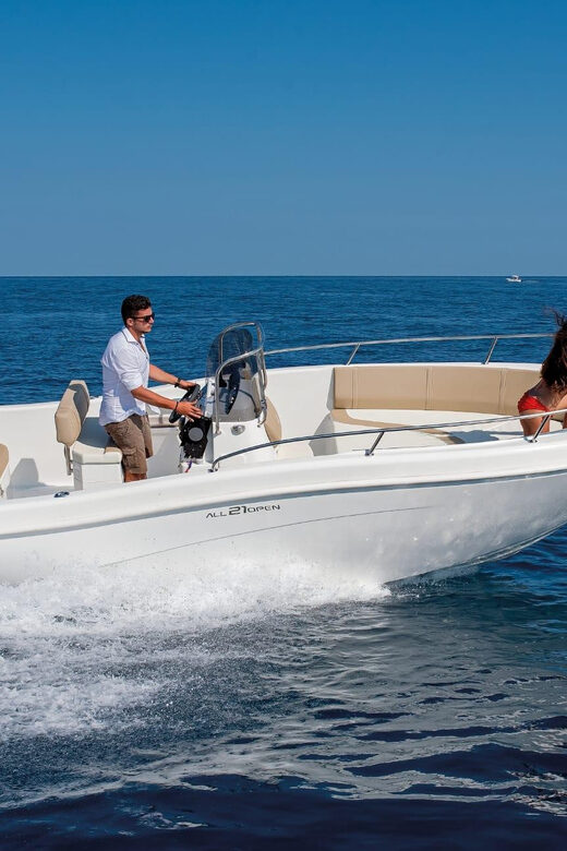 Open Motorboat Rental Allegra 21 Amalfi Coast - FAQ
