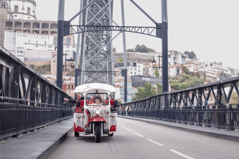Oporto Tuk-Tuk Tour: Fast, Fun & Flexible  1H to Full Day! - The Itinerary in Detail