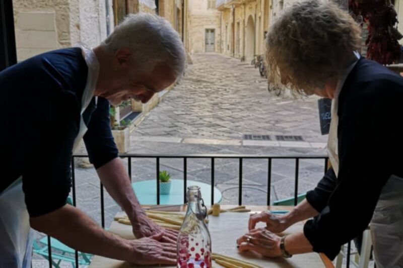 ORECCHIETTE CLASS WITH WINE TASTING & APERITIF - Key Points