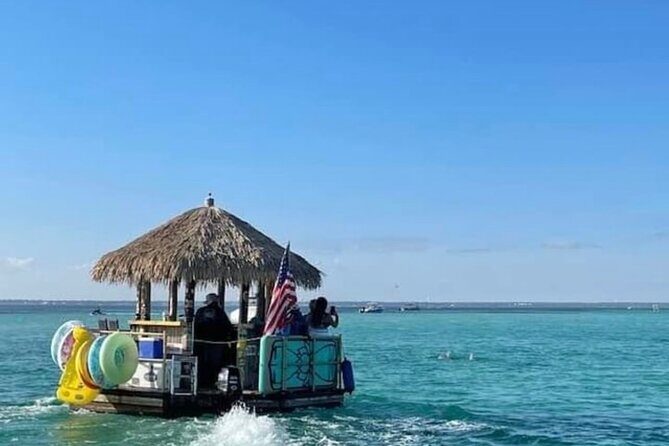 Original CRUISIN TIKIS 3 Hour Cruise, Snorkel, Swim/float Sandbar - A Fun-Filled Tiki Boat Adventure in Panama City Beach