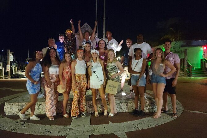 Original Key West Pub Crawl: The Best Bars with Free T-Shirt - Group Size and Timing