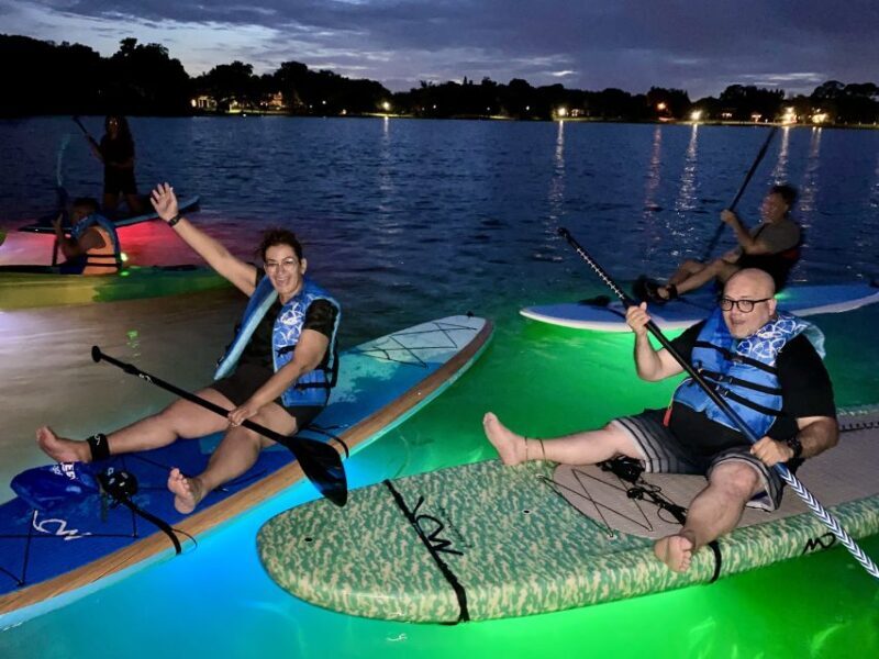 Orlando: Date Night LED Night Glow Tour with Sparkling Wine - What to Expect: From Launch to Landing