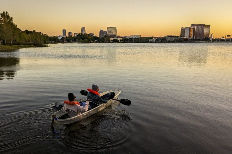 Orlando: Sunset Clear Kayak or Paddleboard in Paradise Tour - A Calm, Scenic Escape in Orlando