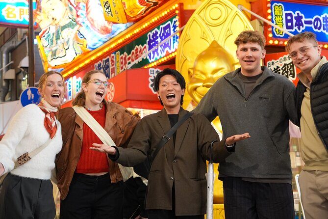 Osaka: 2-Hour Local Street Food Tour with a Guide - Tsutenkaku and Kushikatsu: Local Flavor with a View