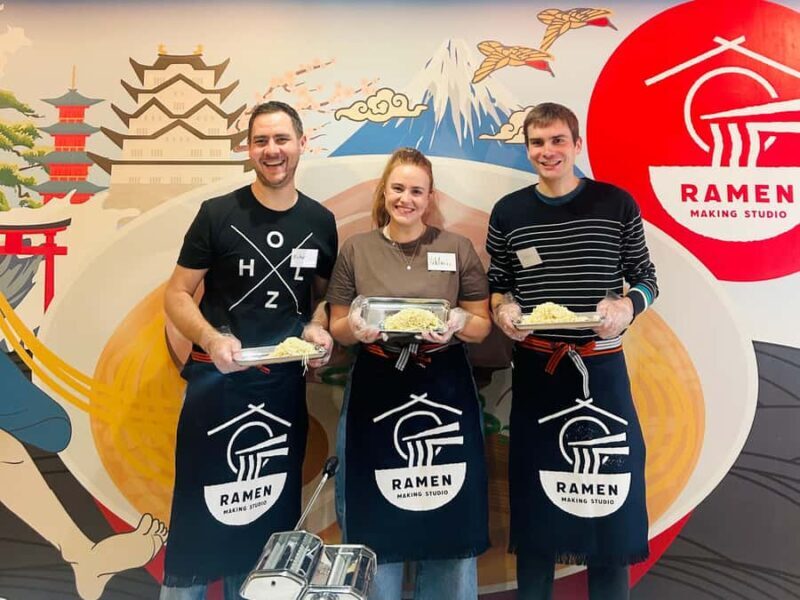 Osaka Castle Area Ramen-Making Experience with Souvenir - The Location and Accessibility