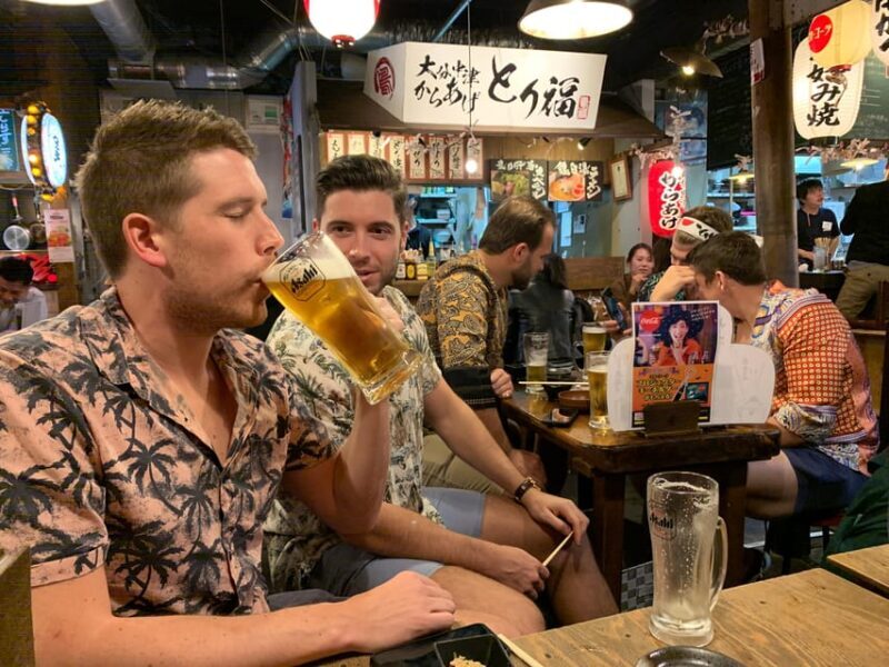 Osaka: Deep Food Tour and Bar Hopping in Namba - Bar Hopping and Nightlife in Namba
