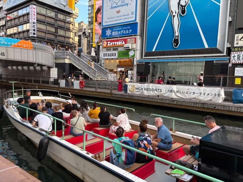 Osaka: Dotonbori 20-Minute Pirates Cruise - Key Points
