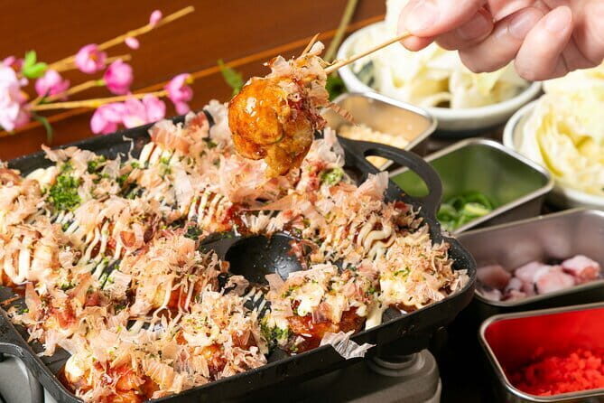 Osaka Downtown Walking Tour with Takoyaki Making Experience - Key Points