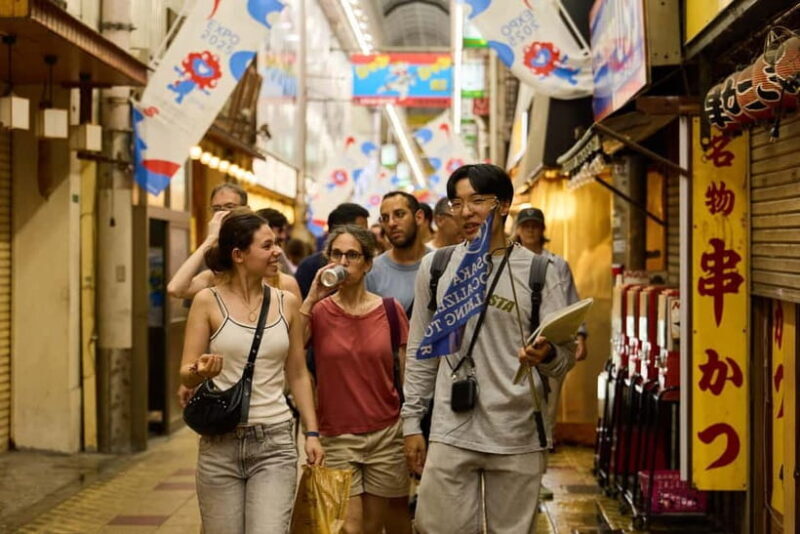 Osaka: Historical Red light district and Ghetto Walking Tour - Key Points