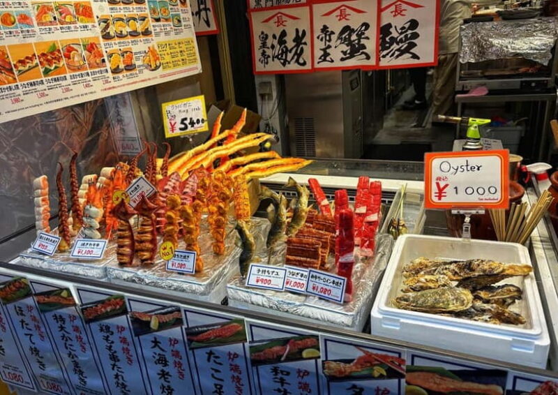 Osaka: Kuromon, Sennichimae & Dotonbori Food Tour - 2hrs - FAQs